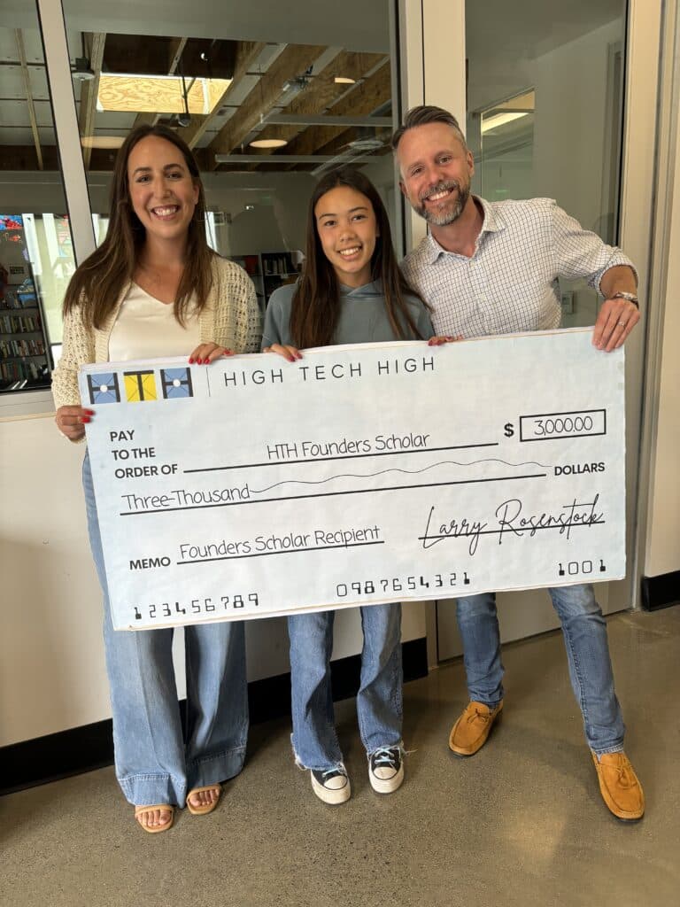 Celebrating the HTH Founders Scholarship - High Tech High