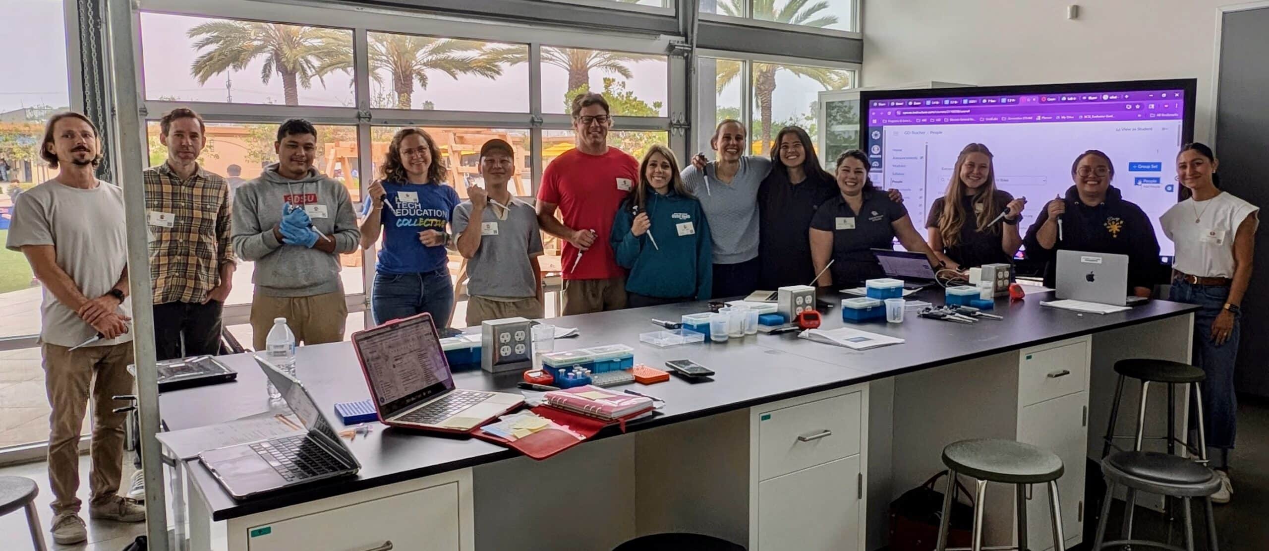 HTH Educators Dive Into Genomics at New Biotech Lab! - High Tech High